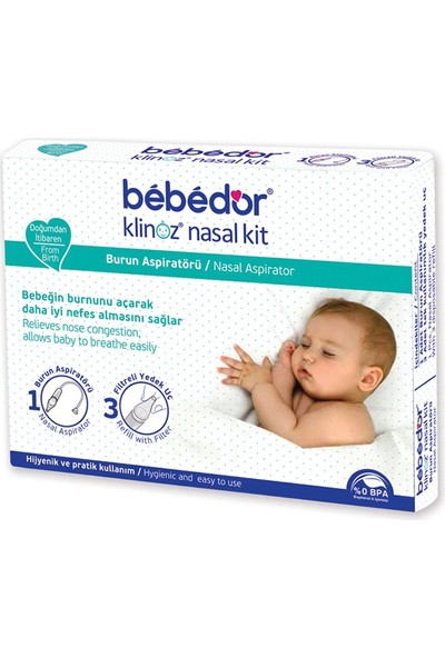 Bebedor Klinoz Nasal Burun Aspiratörü
