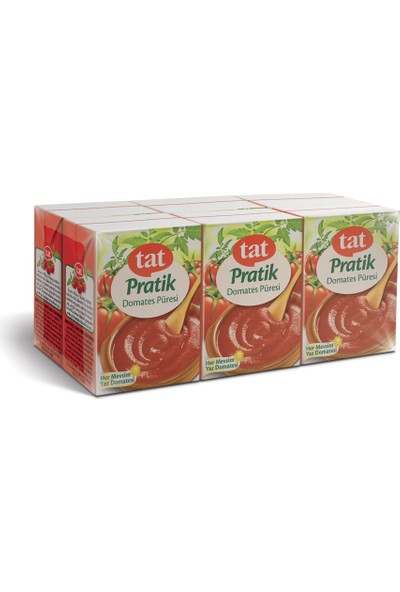 Tat 6'lı Domates Püresi