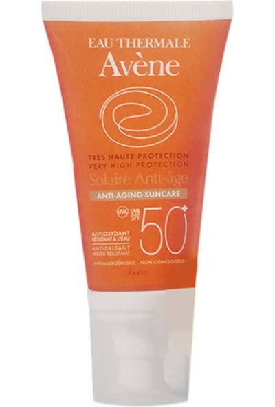 Avene Solaire Anti Age Spf 50 50 Ml -Yaşlanma Karşıtı Güneş Kremi Avene Solaire Anti Age Spf 50 50 Ml -Yaşlanma Karşıtı Güneş Kremi