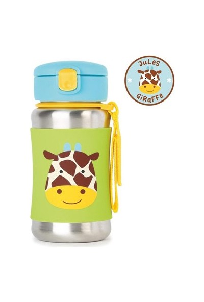 Skip Hop Zoo Paslanmaz Çelik Suluk - Zürafa