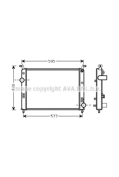 Kale 0133302Ab Radyatör Albea 1.3 Jtd-Palıo Ym-Strada 06> (Ac) (520X395X42) (2 Sıra Alb Sıstem) Kale 0133302Ab Radyatör Albea 1.3 Jtd-Palıo Ym-Strada 06> (Ac) (520X395X42) (2 Sıra Alb Sıstem)