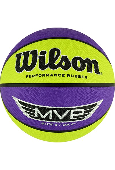 Wilson WTB9067XB06 MVP Kauçuk 6 No Basketbol Topu