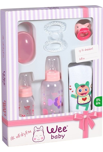 Wee Baby İlk Hediyem Seti - Pembe Wee Baby İlk Hediyem Seti - Pembe