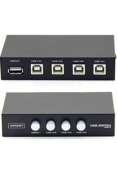 Alfais 4569 Yazıcı Printer Switch Çoklayıcı Çoğaltıcı