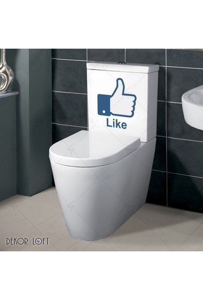 Dekorloft Tuvalet Sticker Wc-1515