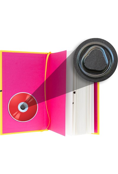 Aso Cd Tutucu Plastik, Arkası Yapışkanlı, 1000 Adet - Siyah