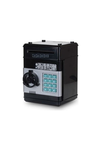 Toptancı Kapında Kasa Şeklinde Şifreli Kumbara