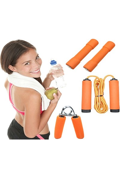 Toptancı Kapında Aile Fitness Seti (4 Parça)