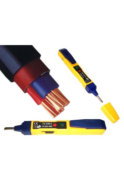 Toptancı Kapında Kablo Voltaj Kontrol Kalemi Toptancı Kapında Kablo Voltaj Kontrol Kalemi