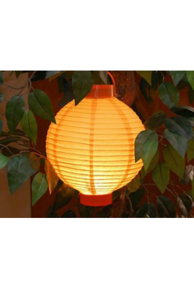 Toptancı Kapında Ledli Japon Feneri