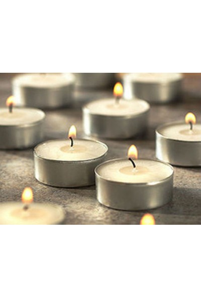 Toptancı Kapında Tealight Mum 100’lü Paket