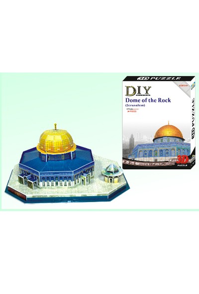 Toptancı Kapında 3D Puzzle Maket Kubbet-Üs Sahra