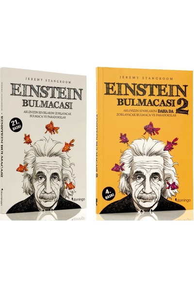 Einstein Bulmacası Seti (2 Kitap) Einstein Bulmacası Seti (2 Kitap)
