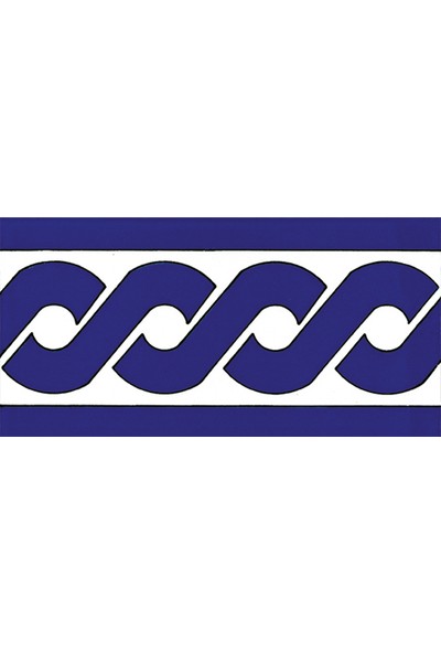 Kütahya Armada Çini 10X20 Cm Ks 20K Cami Çinisi İznik Desenli Seramik Çini Bordür Kütahya Armada Çini 10X20 Cm Ks 20K Cami Çinisi İznik Desenli Seramik Çini Bordür