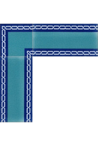 Armada Çini 10X20 Cm Ks 60 Kütahya Cami Çinisi Seramik Bordür Armada Çini 10X20 Cm Ks 60 Kütahya Cami Çinisi Seramik Bordür