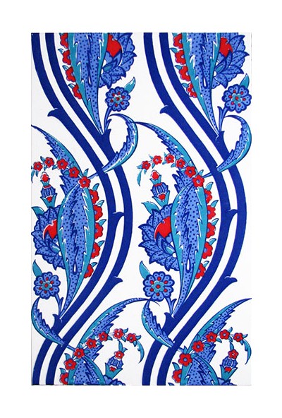 Armada Çini 25X40 Cm Sp 404 Kütahya Cami Çinisi Desenli Seramik