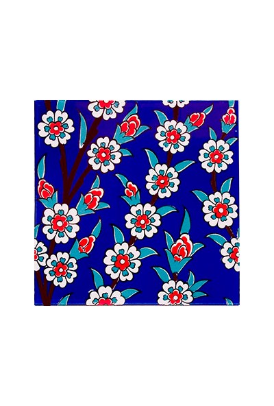 Armada Çini 20X20 Cm Ac 60 Kütahya Cami Çinisi Desenli Seramik Armada Çini 20X20 Cm Ac 60 Kütahya Cami Çinisi Desenli Seramik