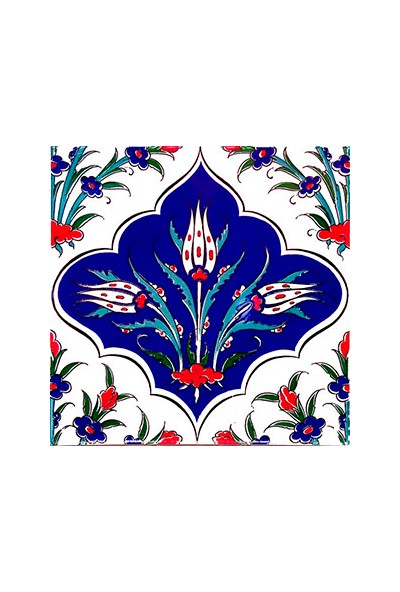Armada Çini 20X20 Cm Ac 45 Kütahya Cami Çinisi Desenli Seramik Armada Çini 20X20 Cm Ac 45 Kütahya Cami Çinisi Desenli Seramik