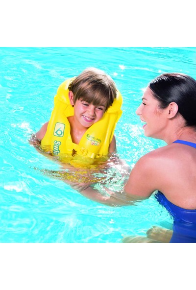 Bestway Swim Safe Step B Bestway 32034 Şişme Can Yeleği 3-6 Yaş 51 Cm Bestway Swim Safe Step B Bestway 32034 Şişme Can Yeleği 3-6 Yaş 51 Cm