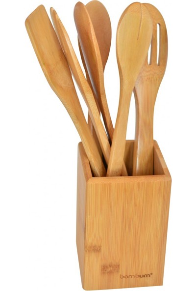 Bambum Ravioli Mix 6 Lı Maşalı Kaşıklık Seti - Servis Takımı