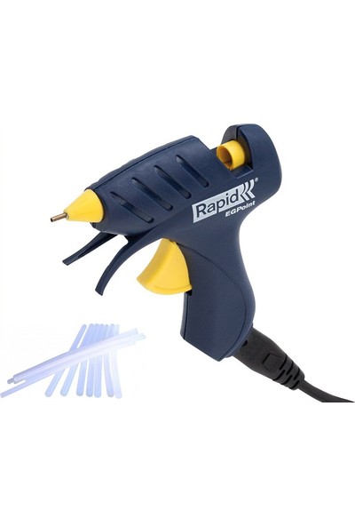 Rapid Point Sıcak Silikon Tabancası 80 W + 15'li Yedek Silikon Rapid Point Sıcak Silikon Tabancası 80 W + 15'li Yedek Silikon