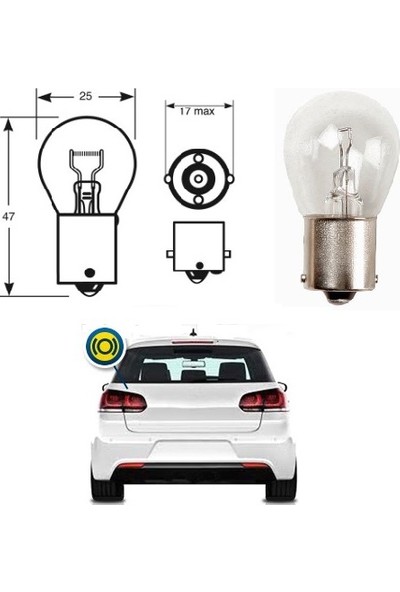 General 93 12V Fren Lambası Ampülü