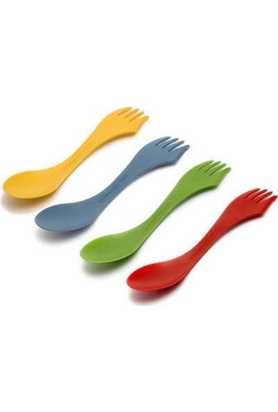 Light My Fire® Spork Original 4'Lü Kaşık-Çatal (Turkuaz,Sarı,Yeşil,Fuşya) Light My Fire® Spork Original 4'Lü Kaşık-Çatal (Turkuaz,Sarı,Yeşil,Fuşya)