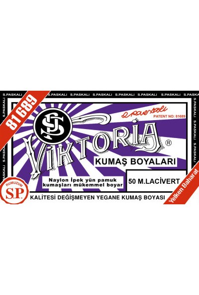 Viktoria Kumaş Boyası M.Lacivert