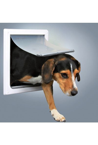 Trixie Köpek Kapısı 2 Yollu S–M Beyaz