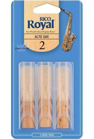 Rico Royal RJB0320 Alto Sax Kamışı (3'lü) No:2