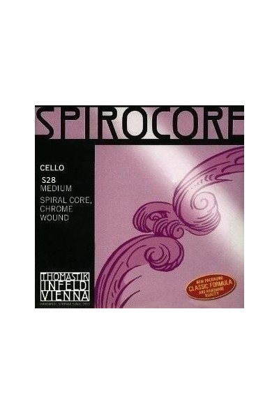 Thomastik Spirocore S 28 Çello Teli ''Sol'' Thomastik Spirocore S 28 Çello Teli ''Sol''