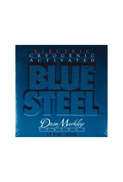 Dean Markley Blue Steel 2552 (9-42) - Light Elektro Gitar Tel Seti Dean Markley Blue Steel 2552 (9-42) - Light Elektro Gitar Tel Seti