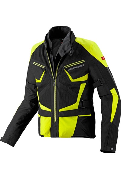 Spidi Ventamax H2Out Siyah Sarı Ceket Spidi Ventamax H2Out Siyah Sarı Ceket