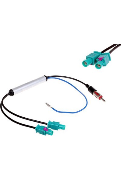 Nxt Vw Çiftli Anten Dönüştürücü Güçlendirici Aparat Elektronik Çiftli Anten