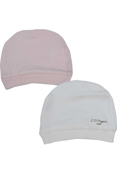 KitiKate S76056 2li Organik Bebek Şapkası