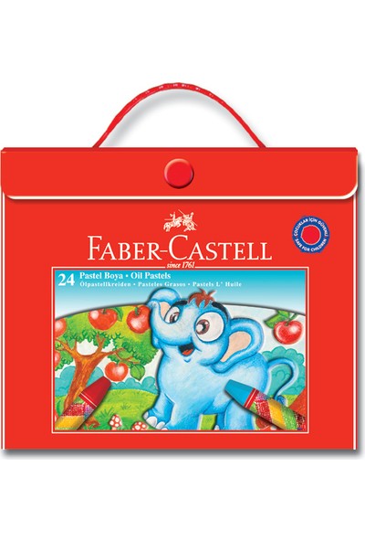 Faber-Castell Bls. Karton Kutu Pastel Boya, 24 Renk Faber-Castell Bls. Karton Kutu Pastel Boya, 24 Renk