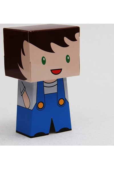 Mevlid Hediyesi Erkek Karakter Figür Kutu - Mevlüt Şekeri Kutusu, 25 Adet