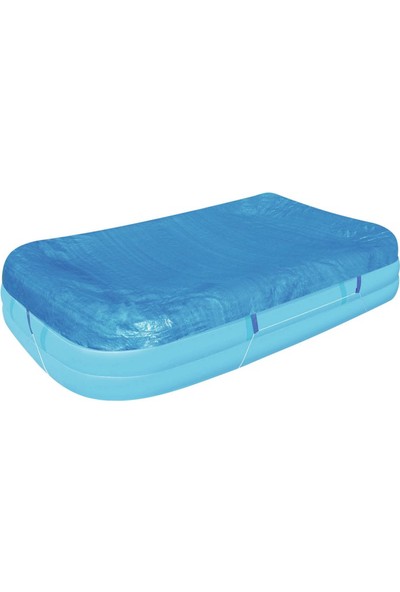 Bestway 58108 Havuz Üst Kapama Bezi 305 Cm X 183 Cm Dikdörtgen Havuz Örtüsü
