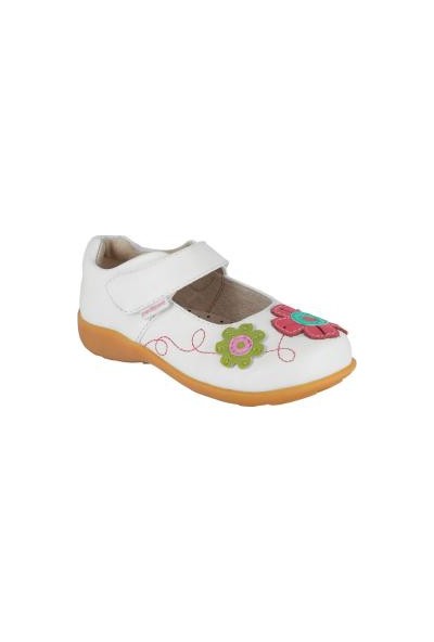 Pediped Sadie White Multi Leather Mary Çocuk Ayakkabı Pediped Sadie White Multi Leather Mary Çocuk Ayakkabı