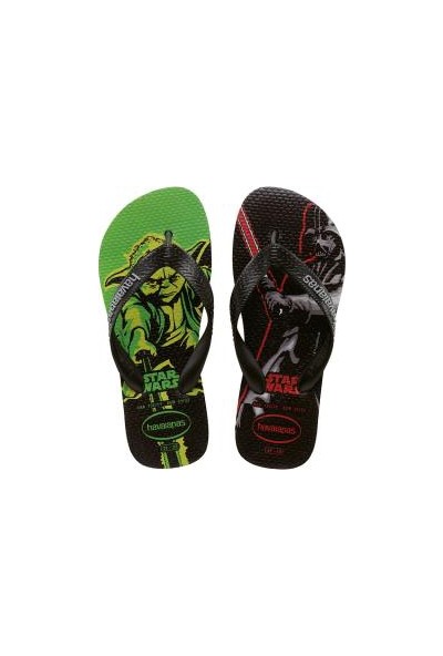 HavaianasKids Star Wars Grey Black Terlik Çocuk Terlik