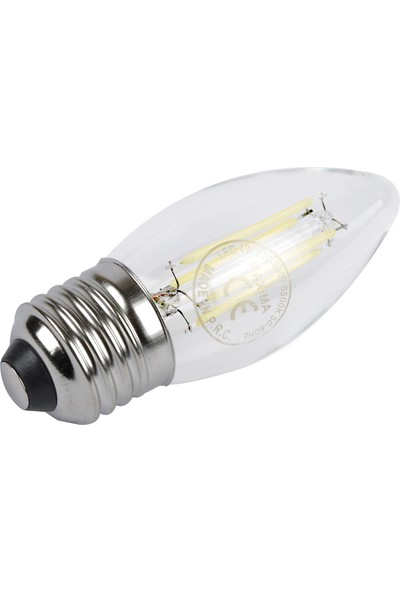 Maxıma -6 Adet- 4W E27 Filament Led Ampul Sarı Işık (Normal Duy) Maxıma -6 Adet- 4W E27 Filament Led Ampul Sarı Işık (Normal Duy)