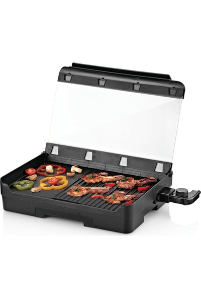 Sinbo SBG-7116 Cam Kapakılı Elektrikli Izgara Sinbo SBG-7116 Cam Kapakılı Elektrikli Izgara
