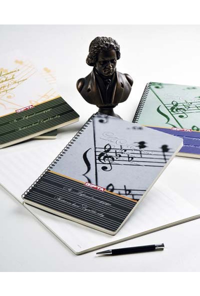 Gıpta A4 Sert Kpk.Müzik Defteri 80 Yaprak