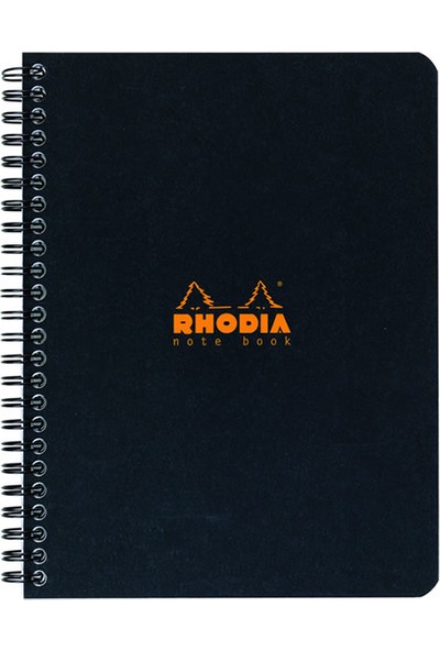 Rhodia Kareli Defter Siyah Rd 193429 Rhodia Kareli Defter Siyah Rd 193429
