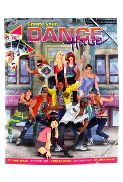 Top Model Dance House Sticker Albümü Dk08479