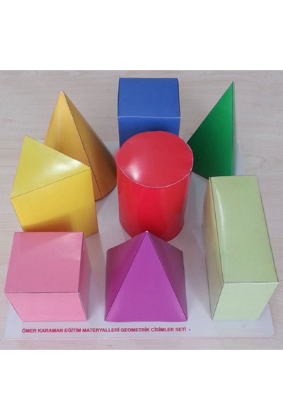 Geometrik Cisimler Seti Ömer Karaman