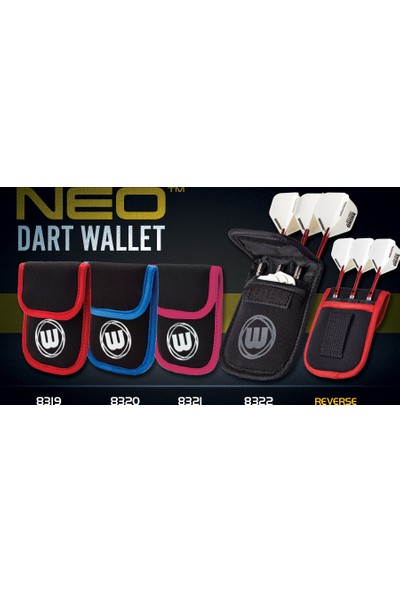 Winmau Neo Dart Cüzdanı Pembe