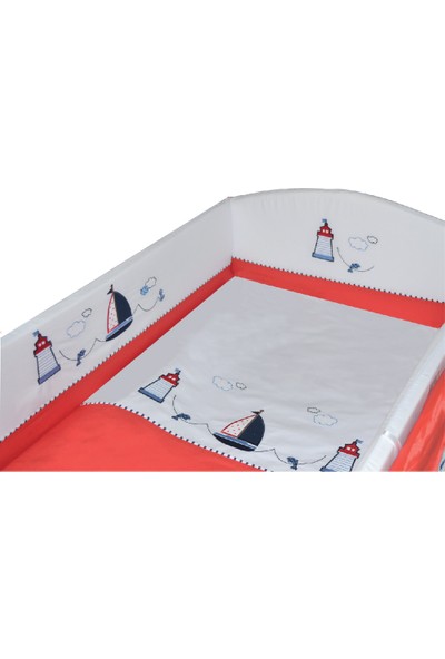 Sunny Baby 652 Lüks Uyku Seti Kırmızı 60X120