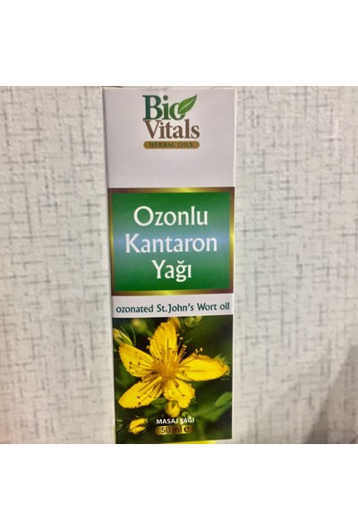 Bio Vitals Ozonlu Kantaron Yağı 50Cc Bio Vitals Ozonlu Kantaron Yağı 50Cc