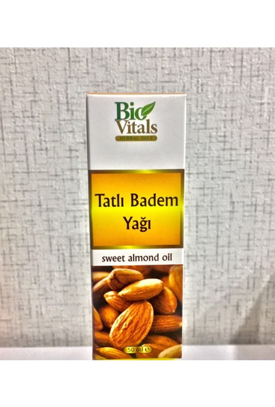 Bio Vitals Tatlı Badem Yağı 50Cc Bio Vitals Tatlı Badem Yağı 50Cc